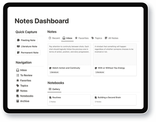 Easlo - The Best Notion Templates for Work and Life