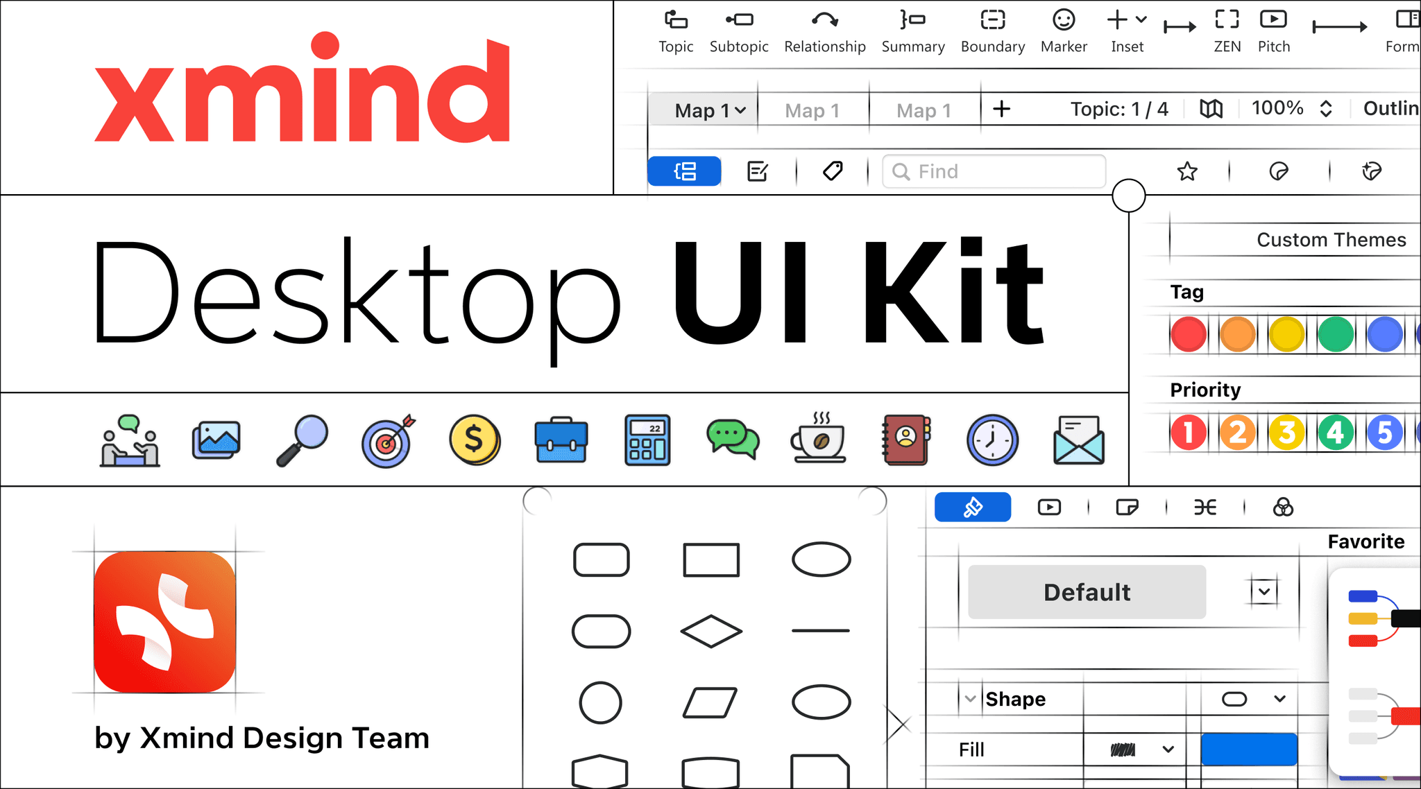 Xmind UI 设计现已开源