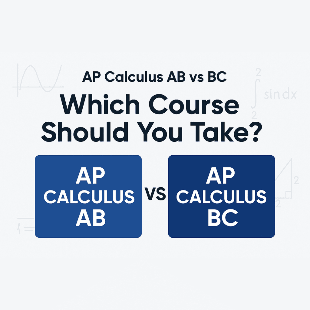 AP Calculus AB vs BC: Which Course Should You Take?