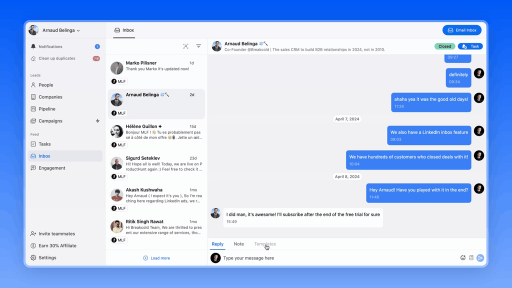 LinkedIn Inbox Management (3 Examples & 5 Tools for It)