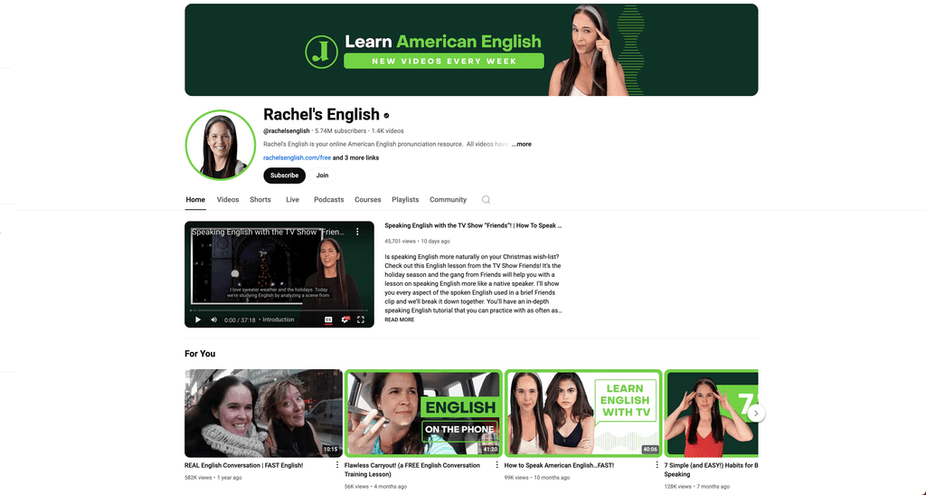 The 8 Best YouTube Channels to Learn English at Home