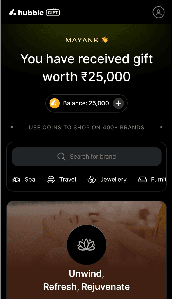 Hubble | Loyalty, Rewards & Gift Cards