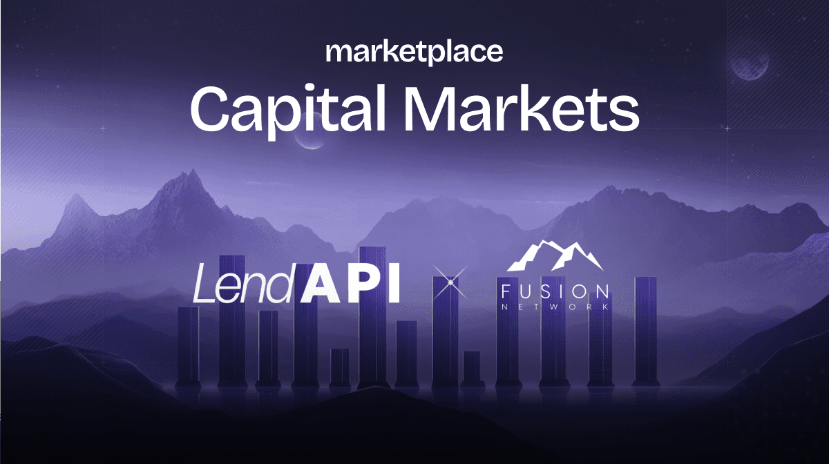 Fusion Network - FinTech Marketplace - Capital Markets - LendAPI