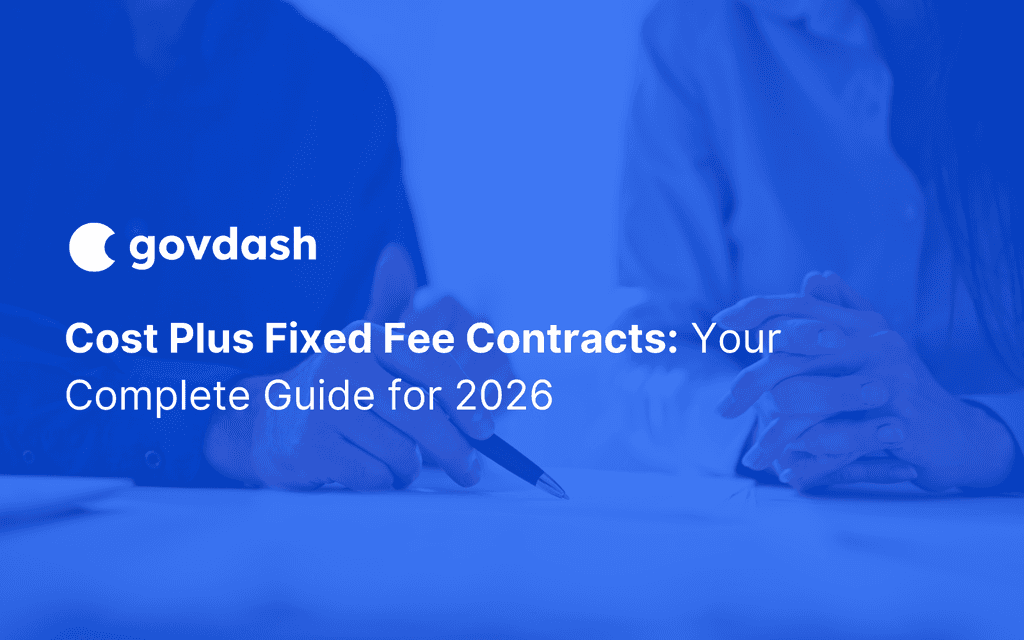Cost Plus Fixed Fee Contracts Guide 2026