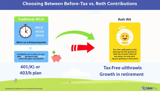 Before Tax vs Roth: Choosing the Best Contribution for Your Retirement