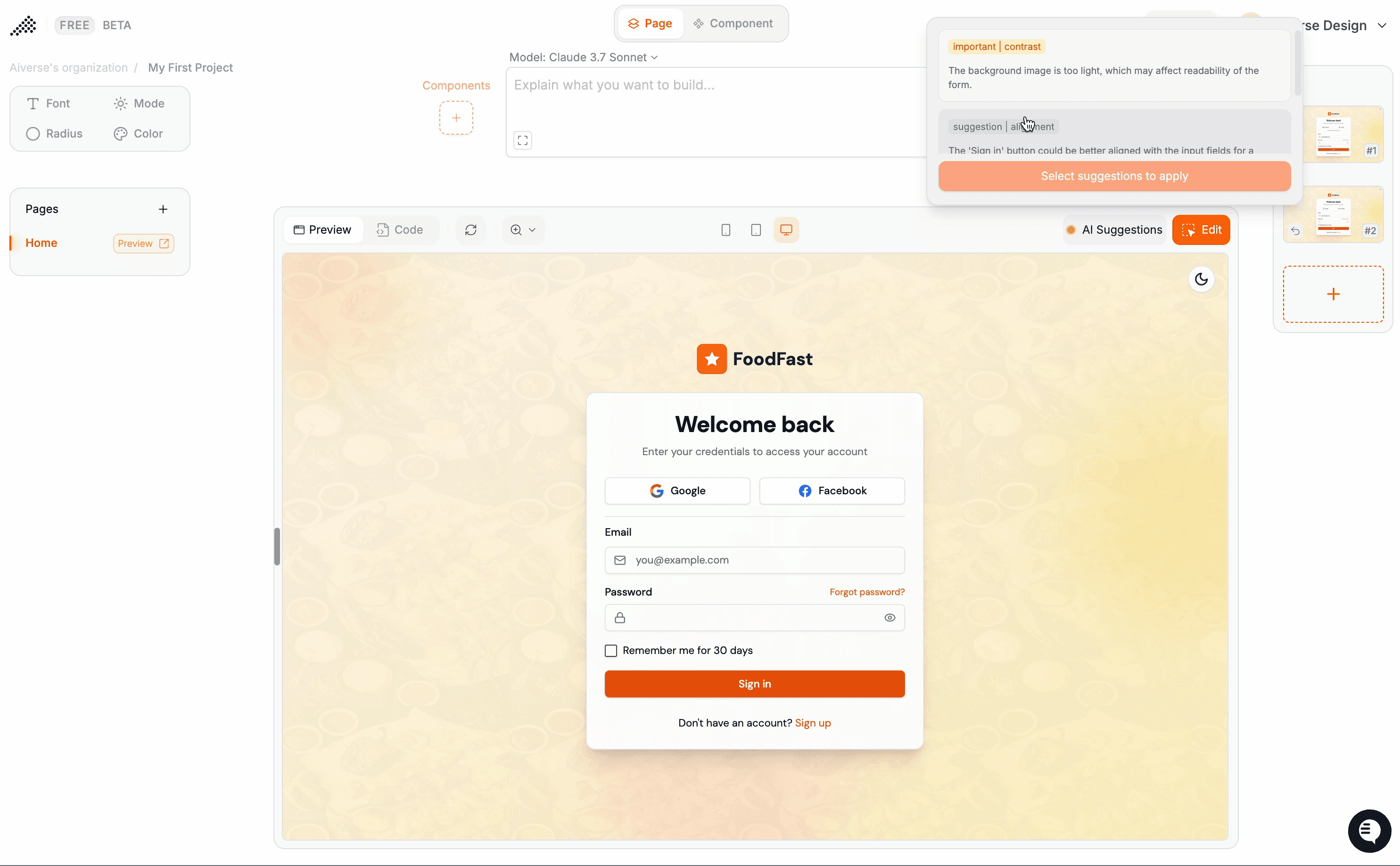 Polymet's AI design suggestions - Assistive AI-UX Interaction | #1 ...