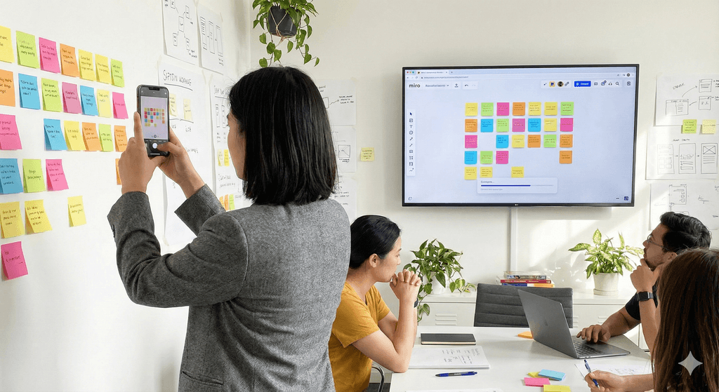 How to Convert Post It Notes and Photos to Miro Stickies (Easy Guide)