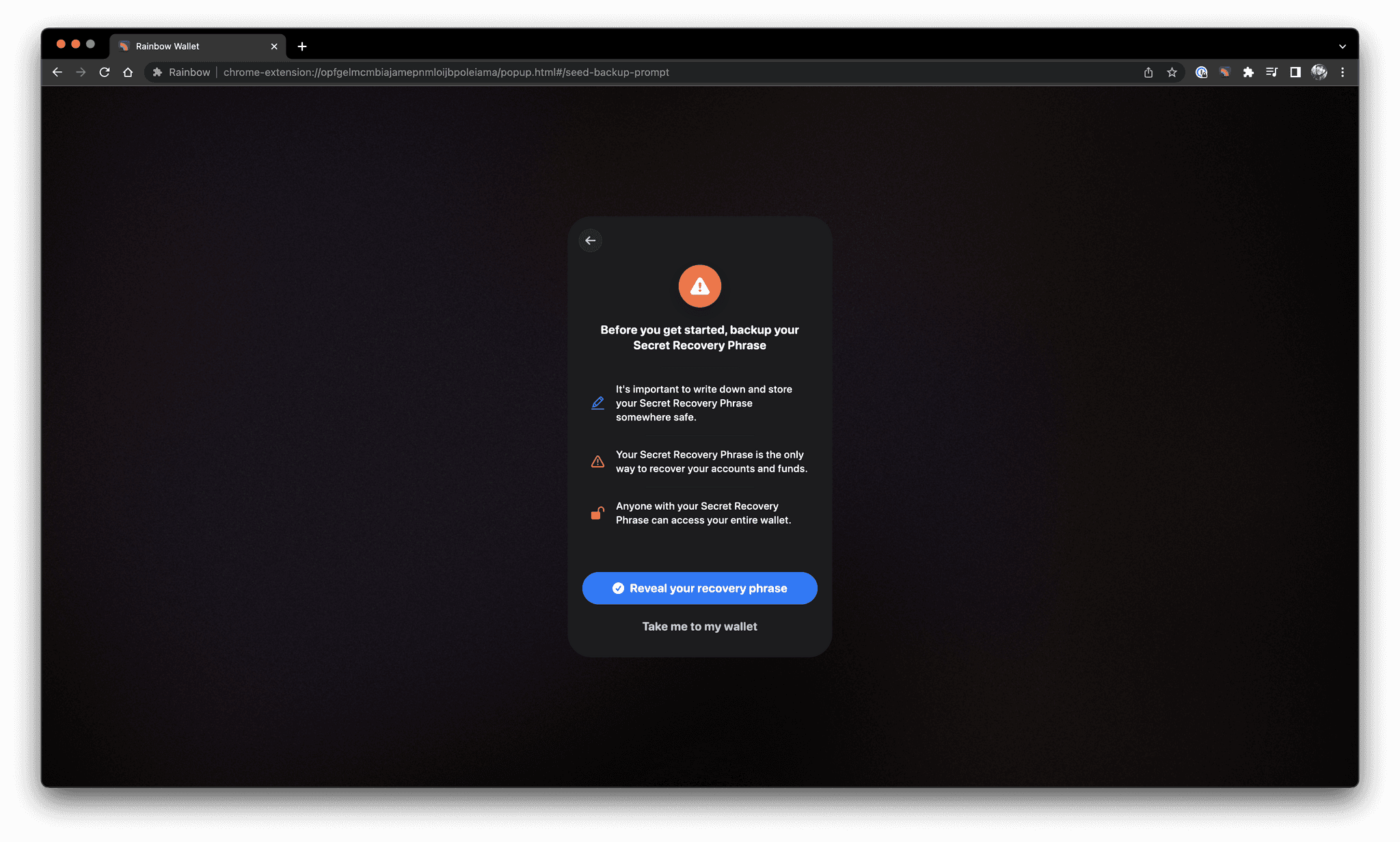 Get Started with the Rainbow Extension - Rainbow