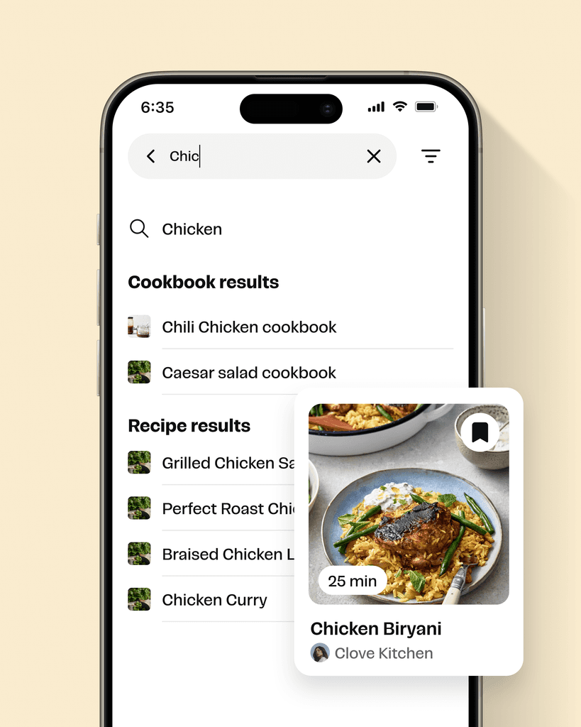 Clove | Free Recipe Organizer App