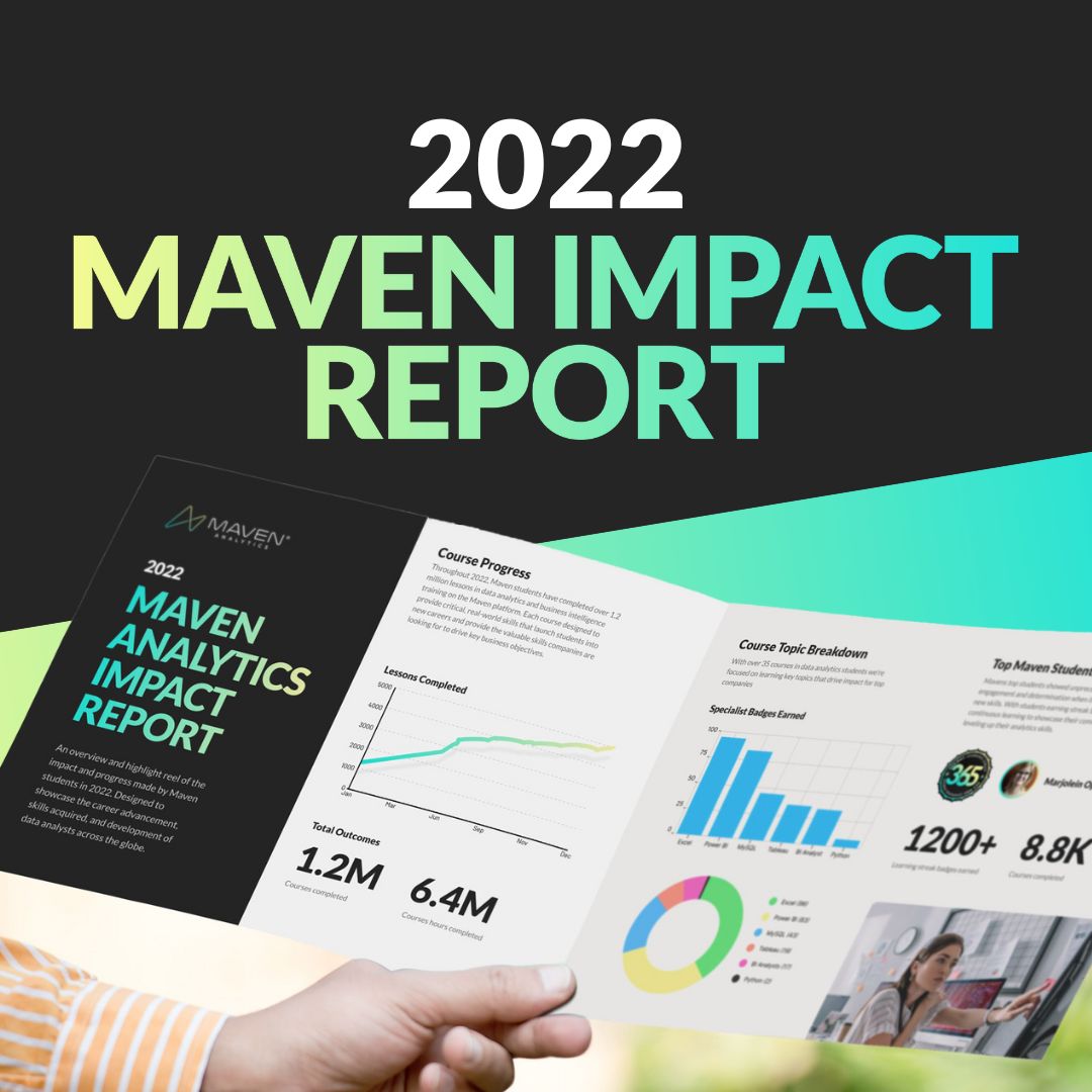 Maven Analytics | Blog & Learning Resources for Data Analysts