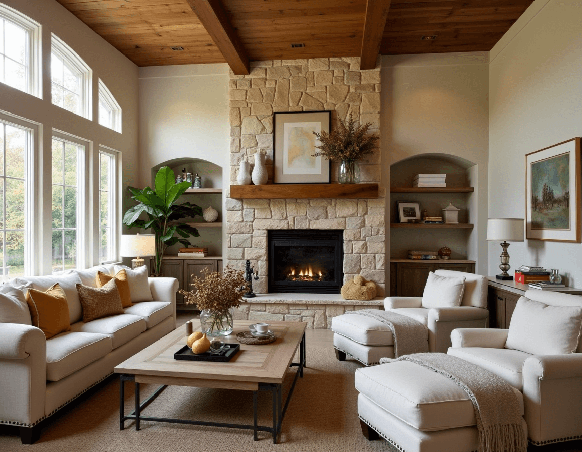 Fireplace decor ideas that add a spark to your living space - Onton