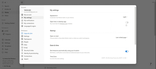 How to Change Notion to Light Mode – Quick Settings Guide - 1 minute video guide