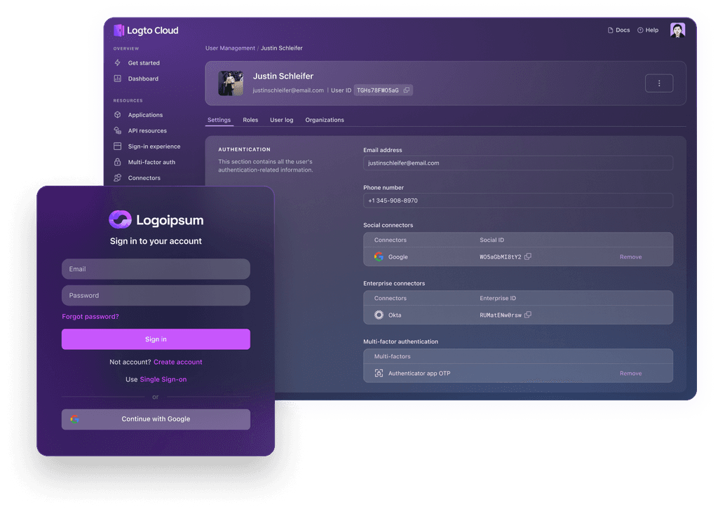 Logto: Modern auth infrastructure for developers
