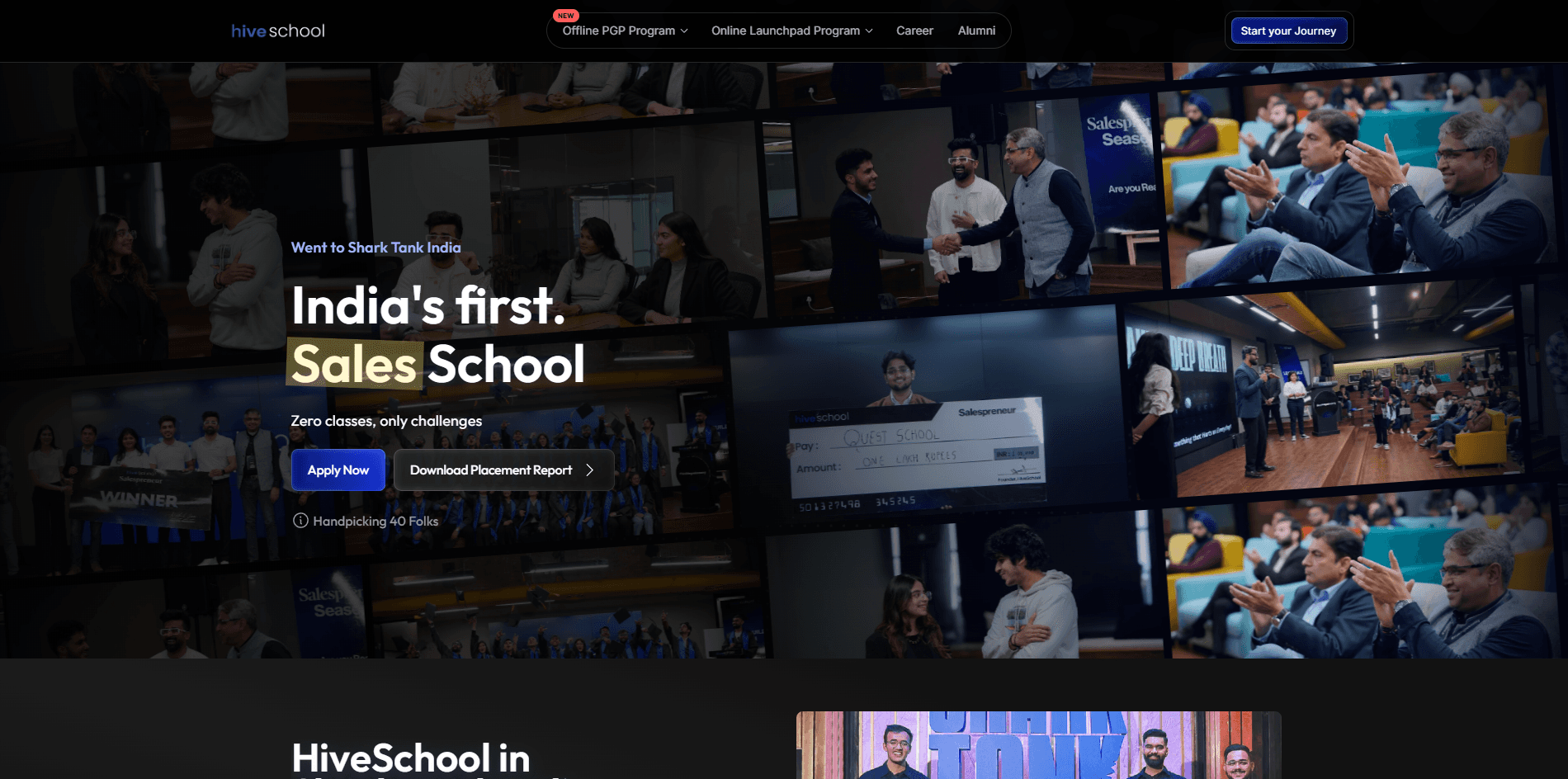HiveSchool | India's Only Revenue Focused B-School