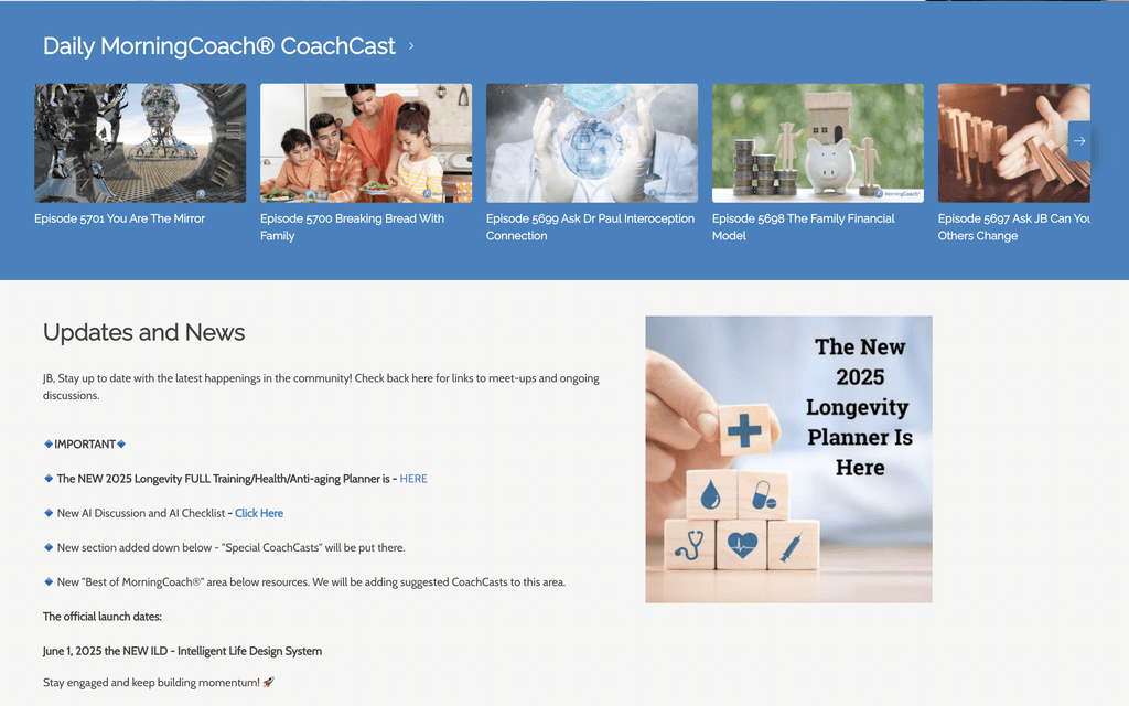 MorningCoach® – Transform Your Life with Daily Coaching & Personal Growth