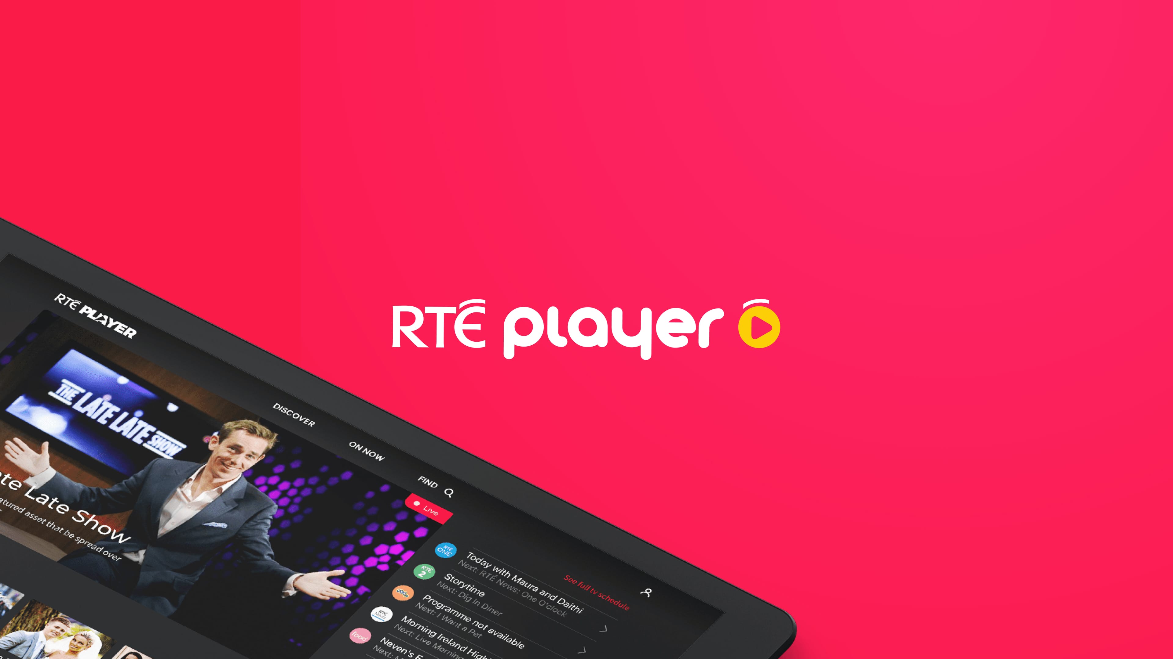 RTÉ Plusdrie • Redesigning RTÉ Player for enhanced user experience