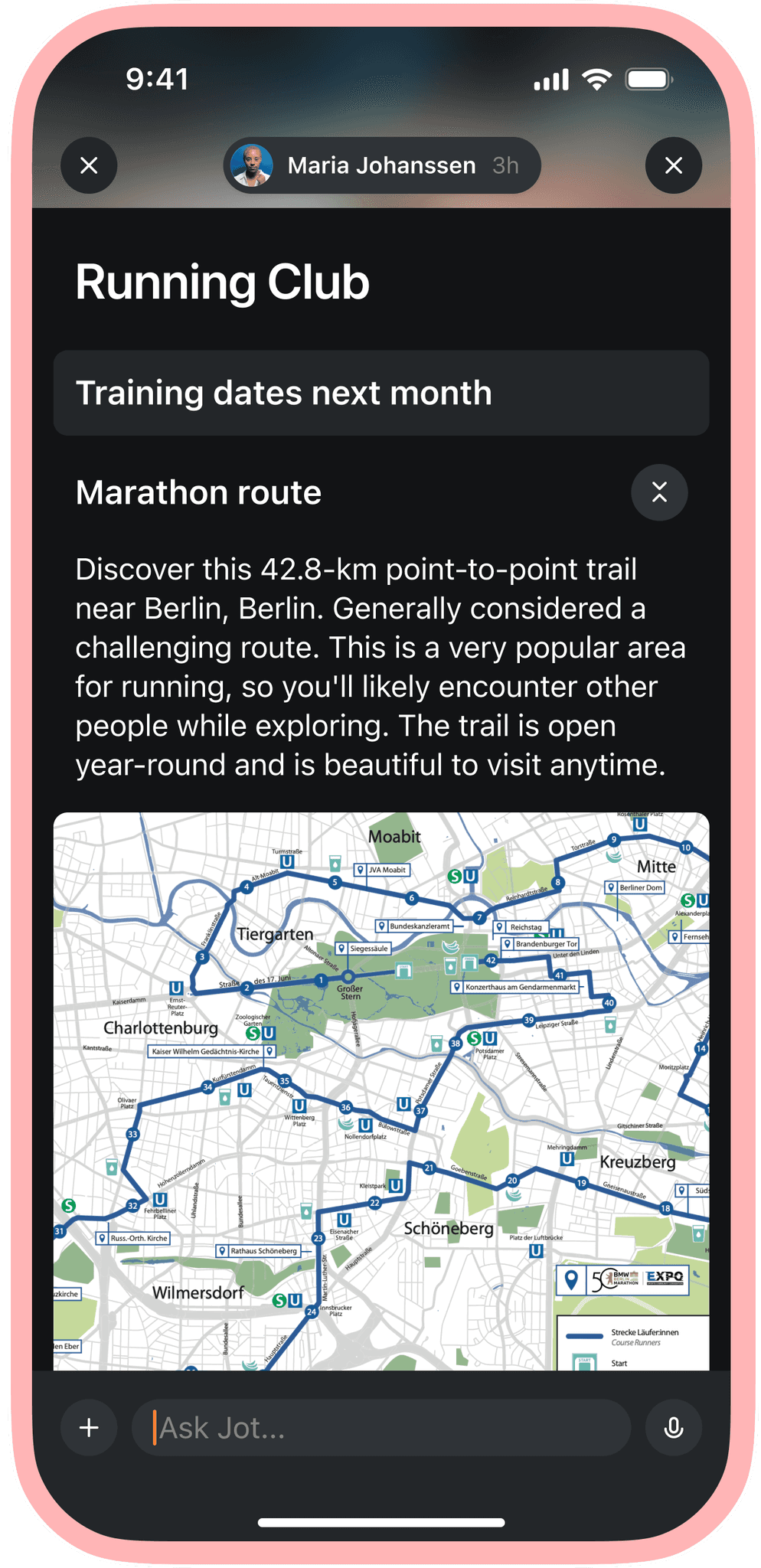 Jot • Notes and chats, with AI
