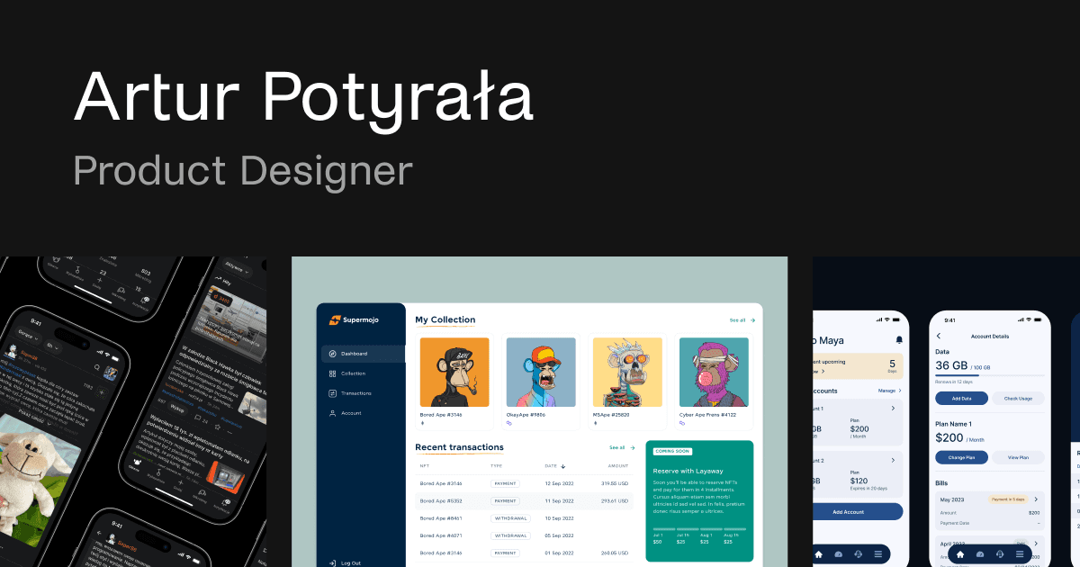 Artur Potyrała – Portfolio