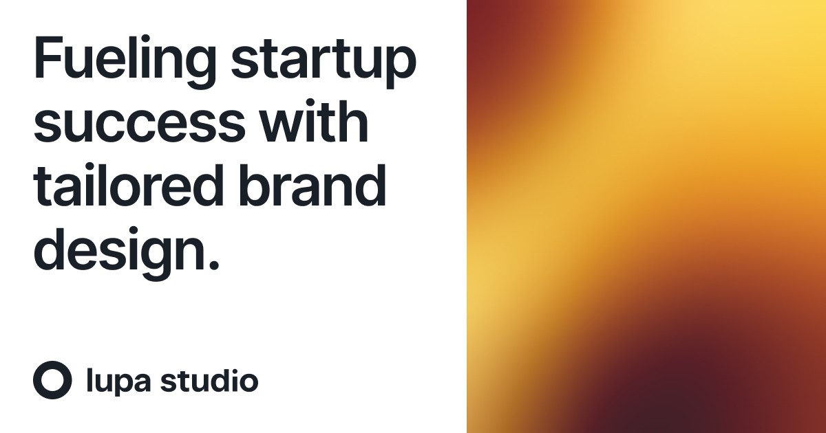Lupa Studio | Crafting bold, strategic designs that elevate brands.