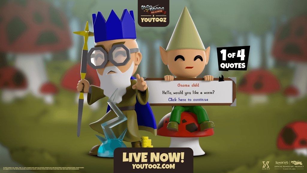 Jagex Partners with Youtooz for First-Ever 'Old School RuneScape ...