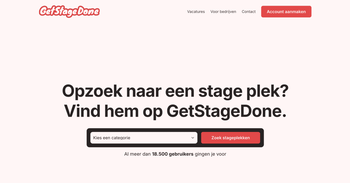 Waarom moet je stage lopen? - GetStageDone - Vind je volgende stage online
