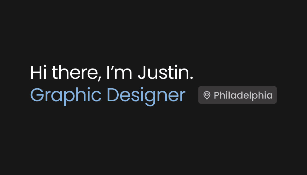 Justin Steerman - Graphic Designer