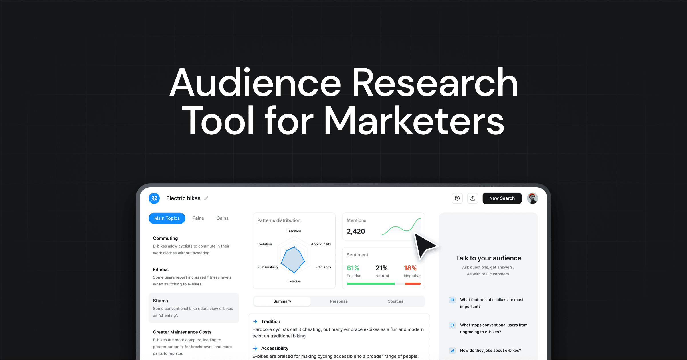 buzzabout - AI Audience Research Tool