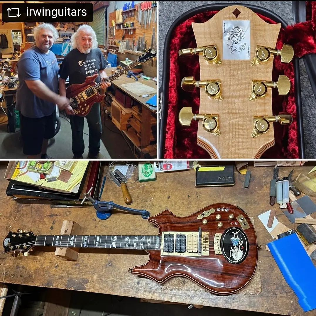 Diamond Series Rosebud Guitar Replica | Irwin Certified