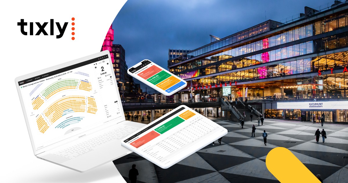 Kulturhuset Stadsteatern's Optimized Integrations | Tixly