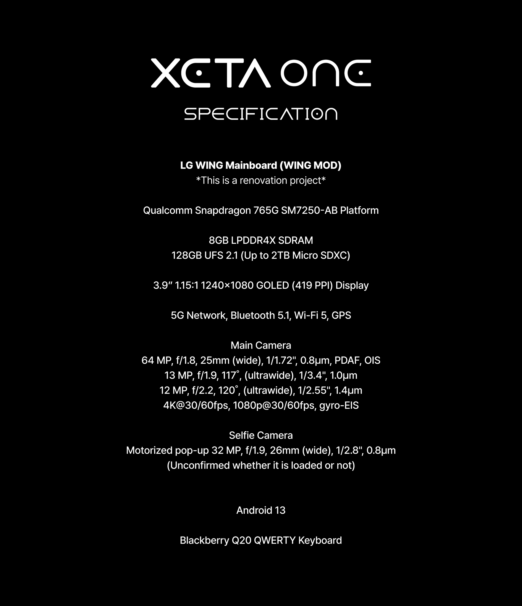 Xeta One