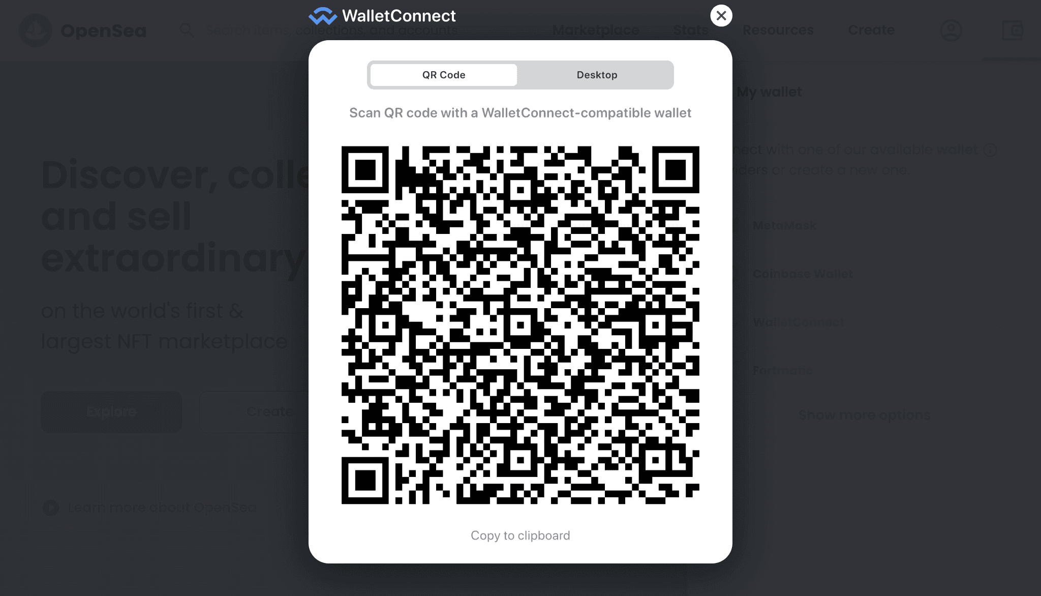 Connect to a Website or App - Rainbow