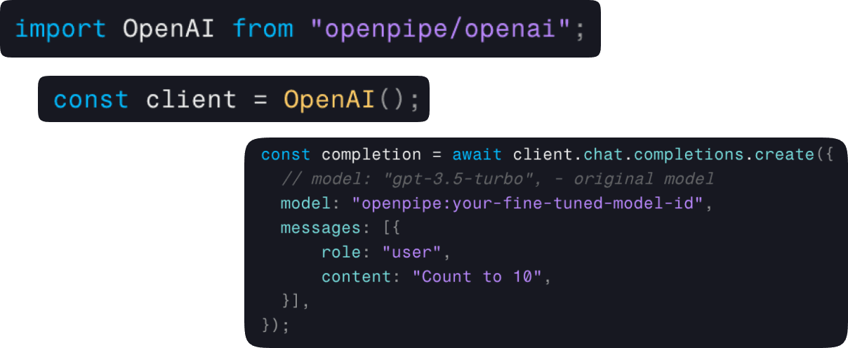 OpenPipe: Fine-Tuning for Developers