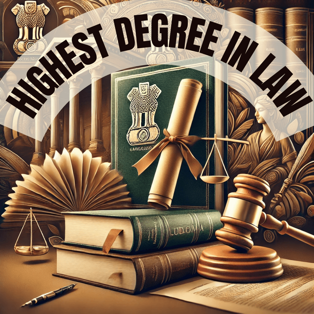 Highest Degree in Law in India – Doctor of Juridical Science (SJD)