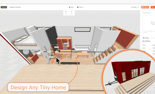 Tiny Easy | 3D Tiny House Designer - Personal Projects