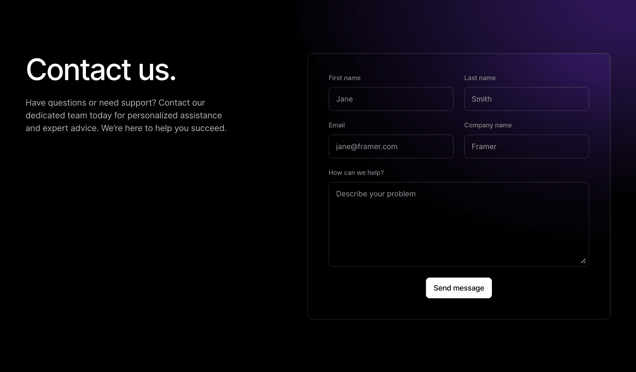 Free AI Startup Website UI Kit for Framer and Figma
