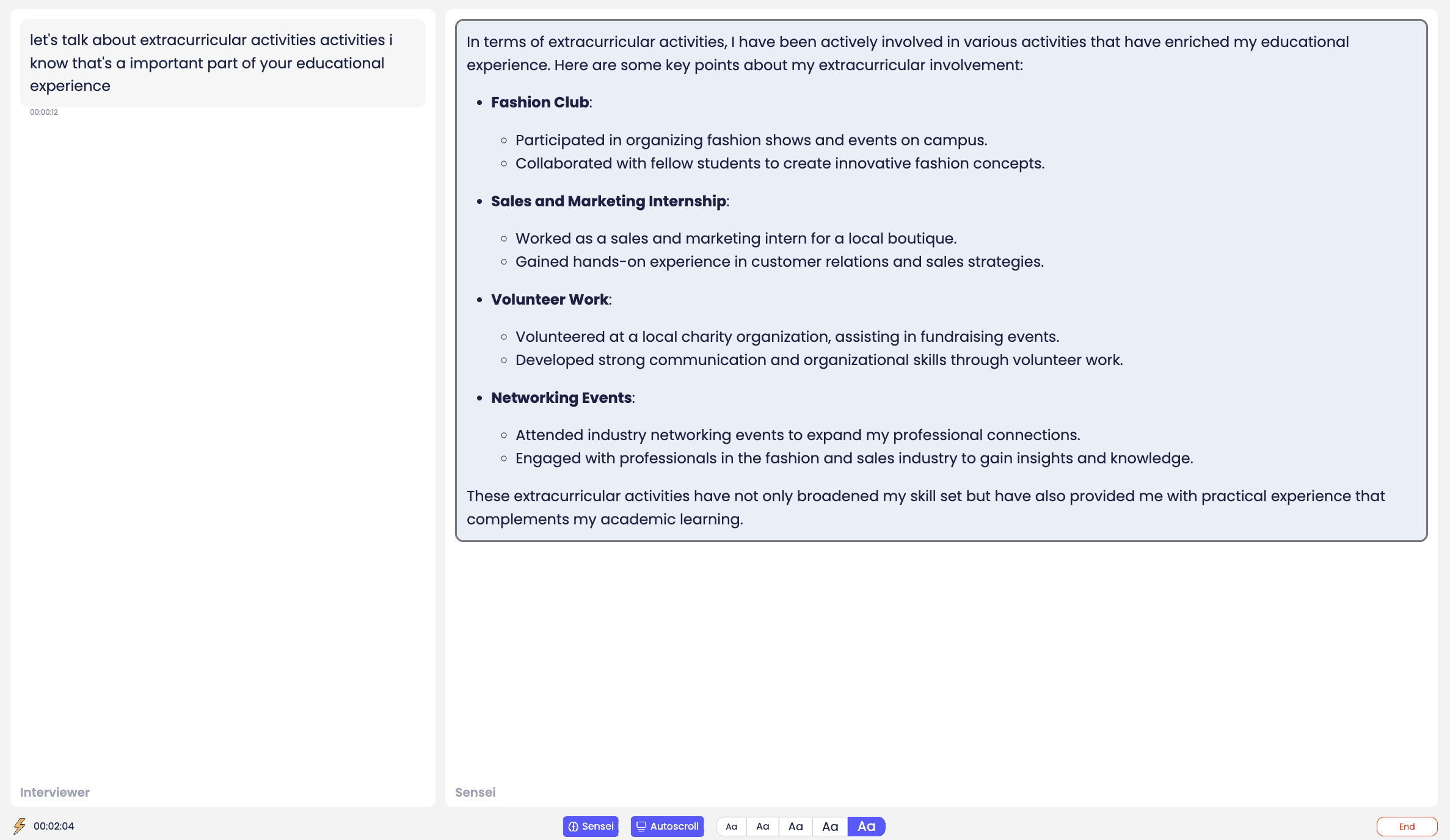 Sensei AI | AI Interview Copilot