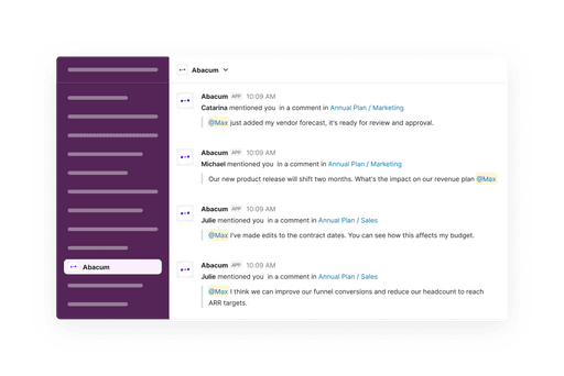 Real-time Financial and KPI reporting | Abacum