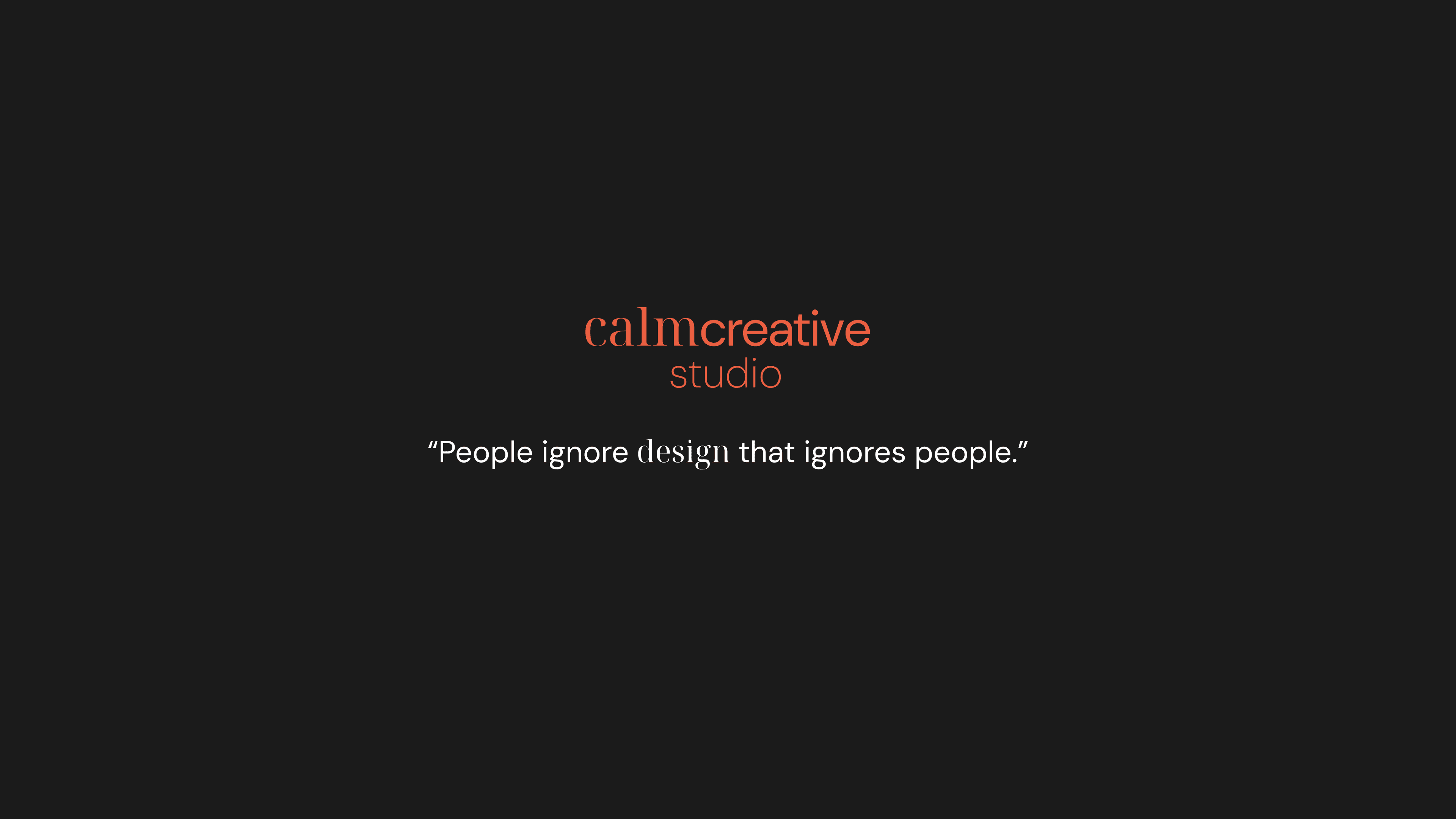 Calm Creative Studio