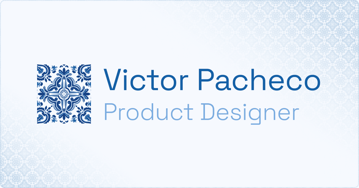 Victor Pacheco - Portfolio