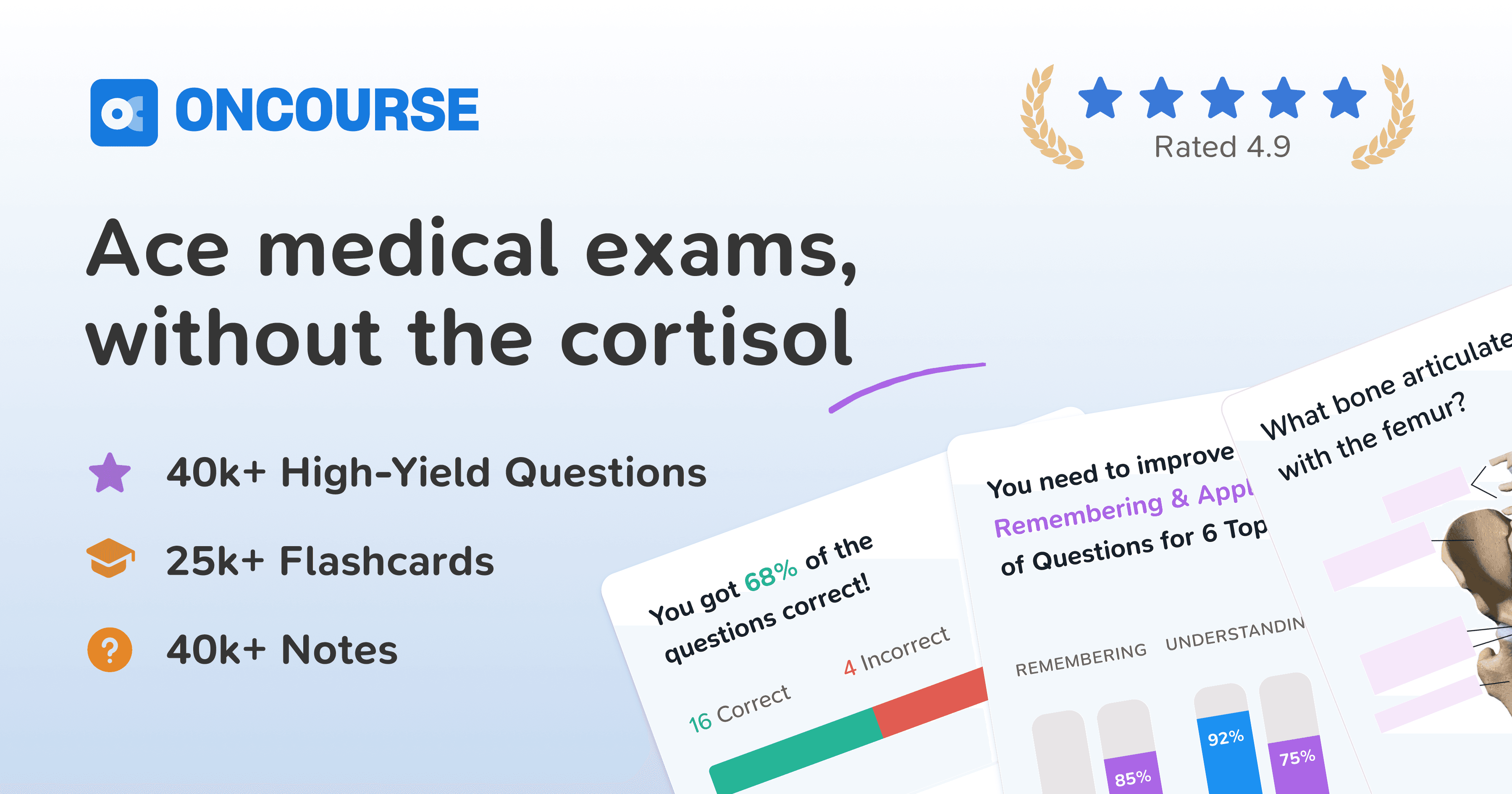 Oncourse - The Ultimate AI Study Mate for Med Students