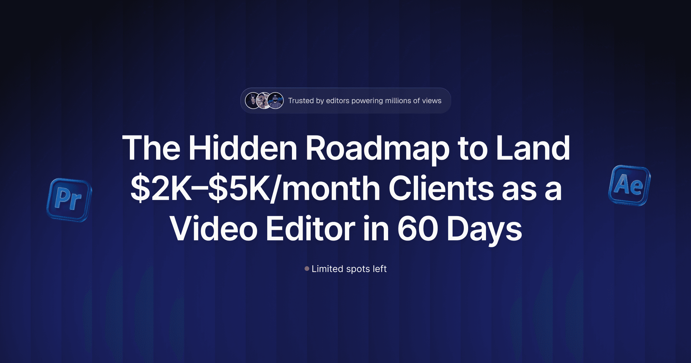 Beyond the Frame - Learn Video Editing & Land Clients Fast