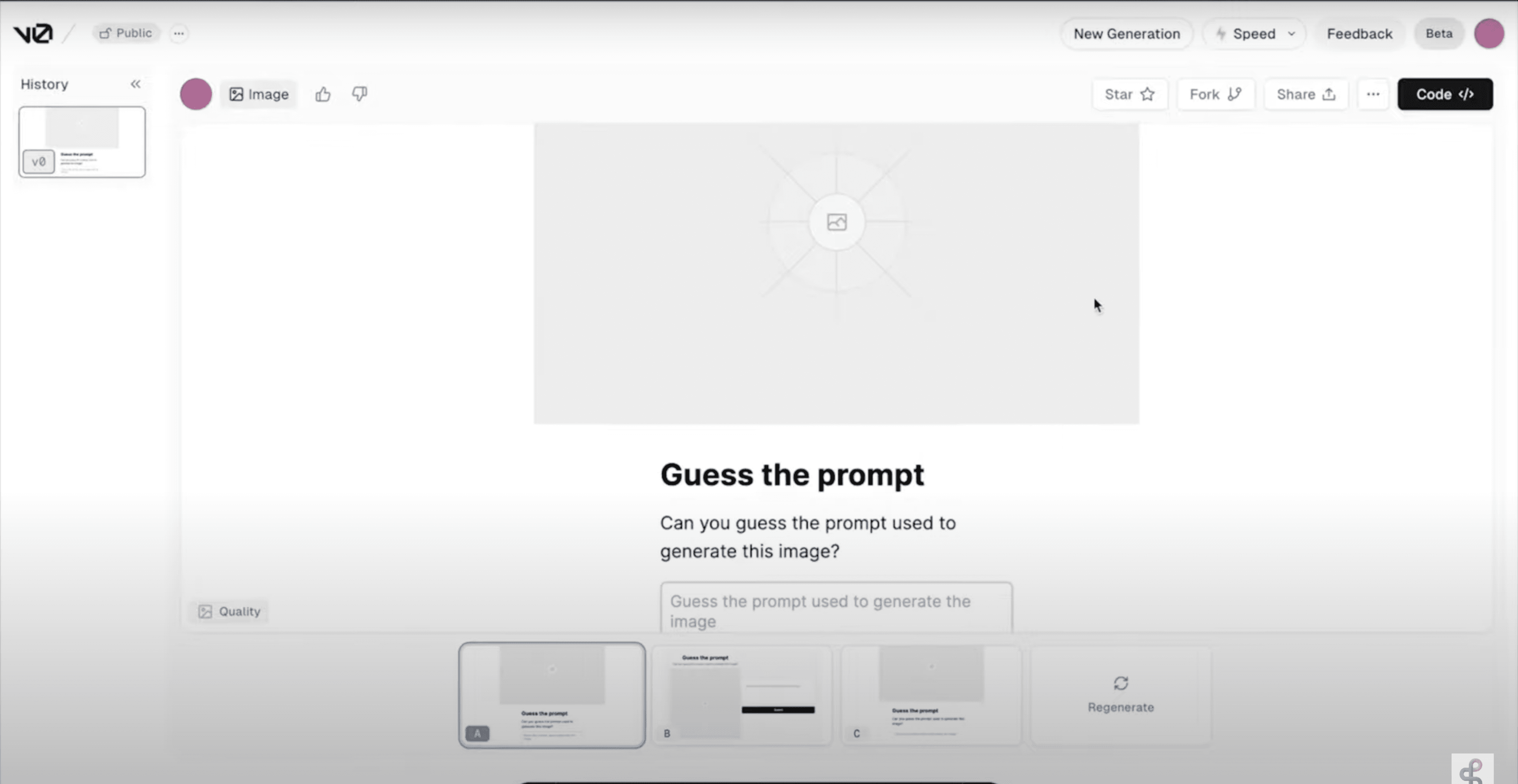 Generative Fullstack: Frontend UI with Vercel v0 and Backend with BuildShip