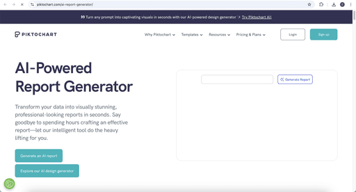 Top 8 AI Report Generators in April 2025