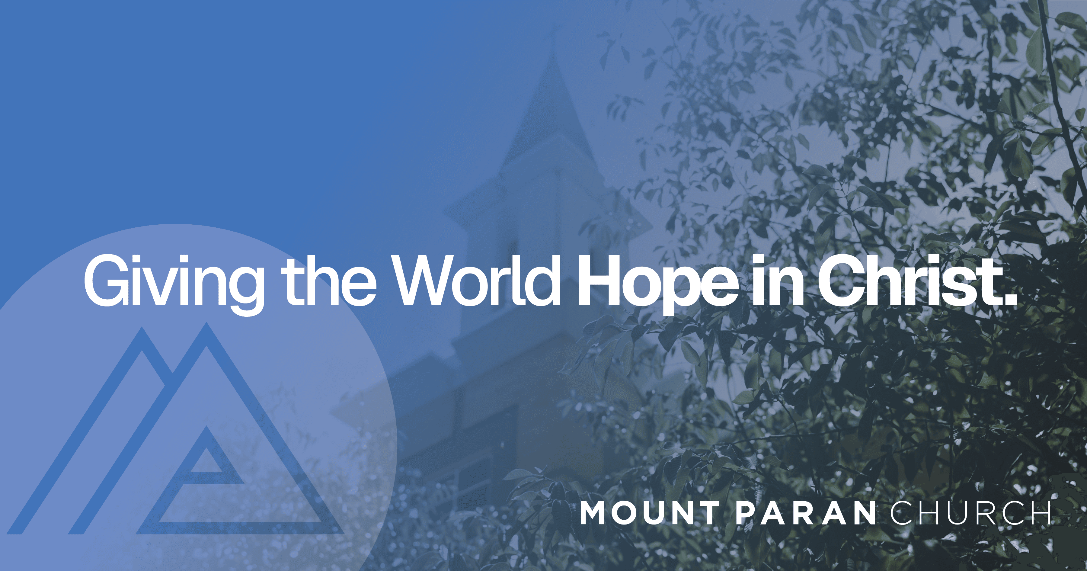 Worship at Mount Paran | Mount Paran Church Atlanta, GA | Giving the ...