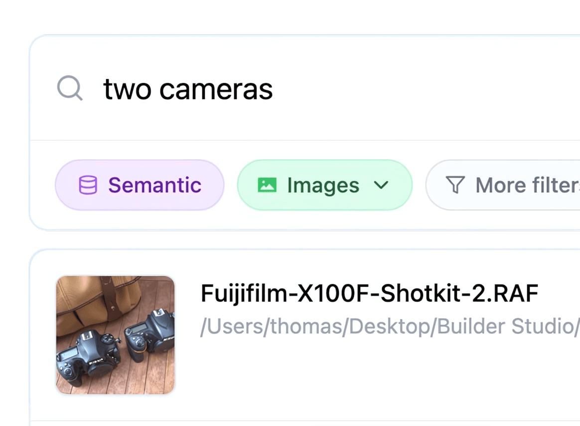 Fenn — Find the moment, not just the file
