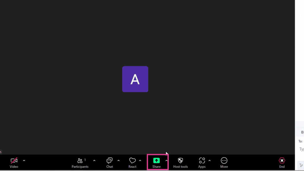 How to enable screen sharing in Zoom