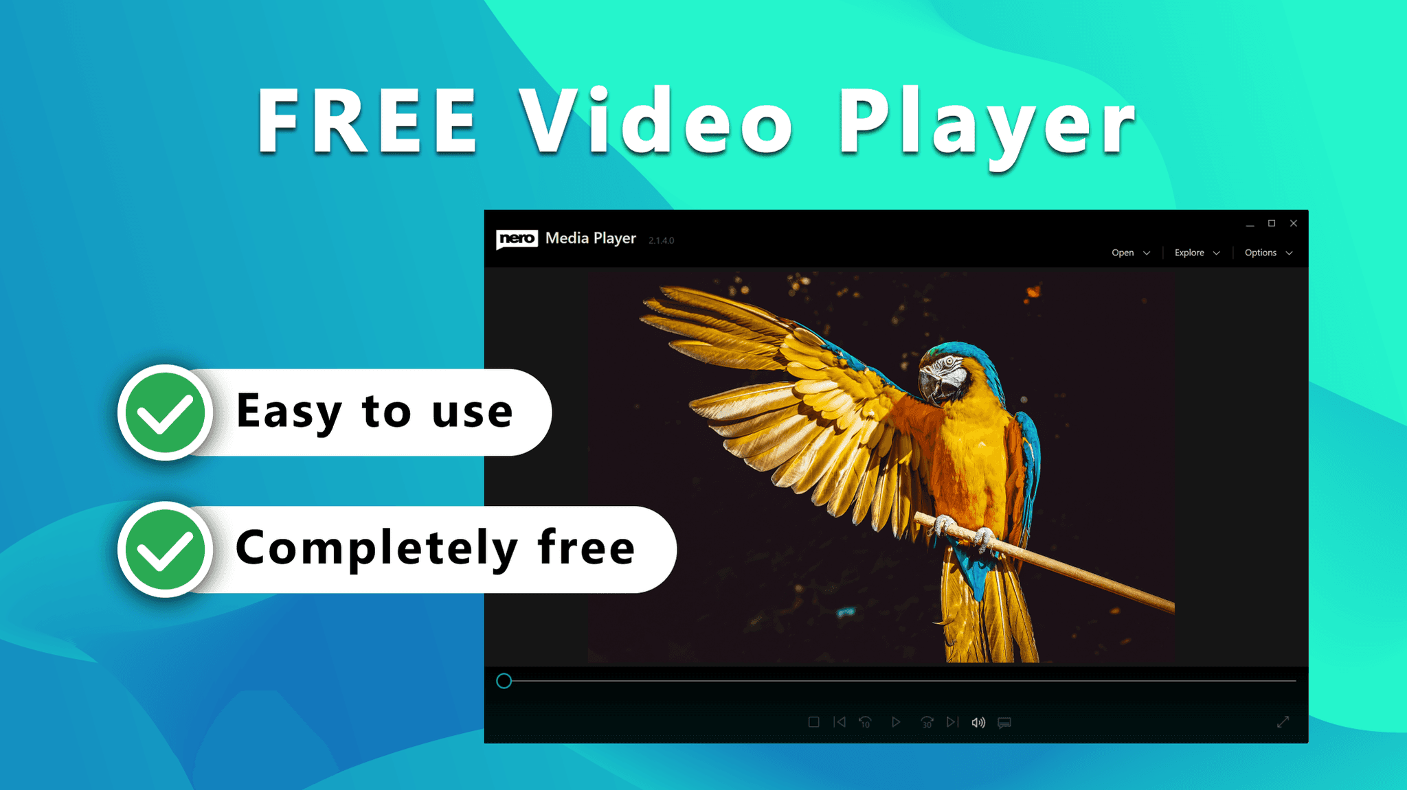 Free Video Player for Windows | Play All Formats - Nero Media Player