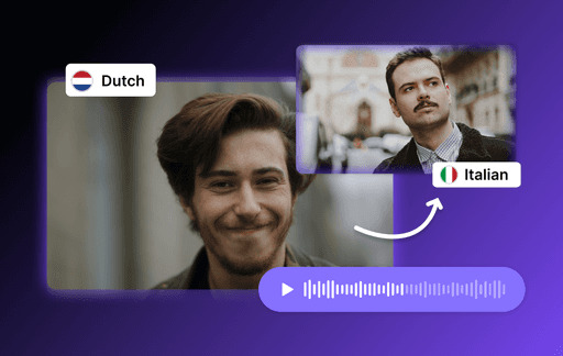 AI-Powered Dutch to Italian Video Translation Made Easy - AI PERSO