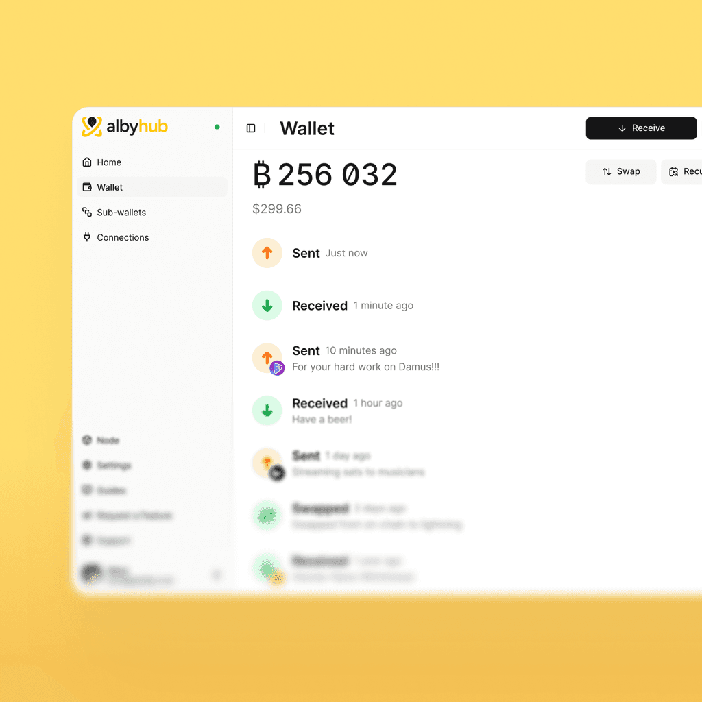 Developers | Alby — Bitcoin Lightning APIs, SDKs & Wallet Integration
