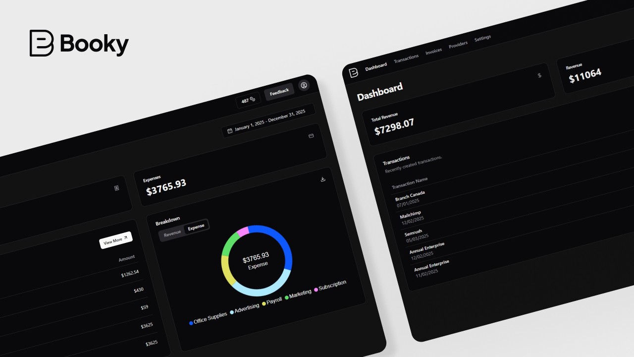 Booky: Simple invoicing software for small business